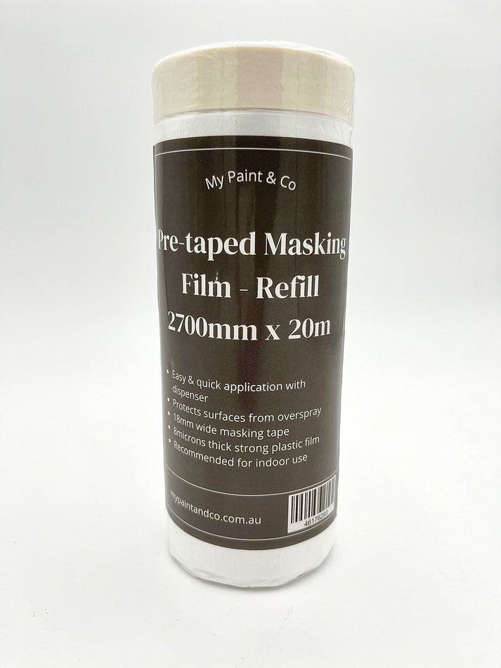Pre-taped Masking Film – My Paint & Co