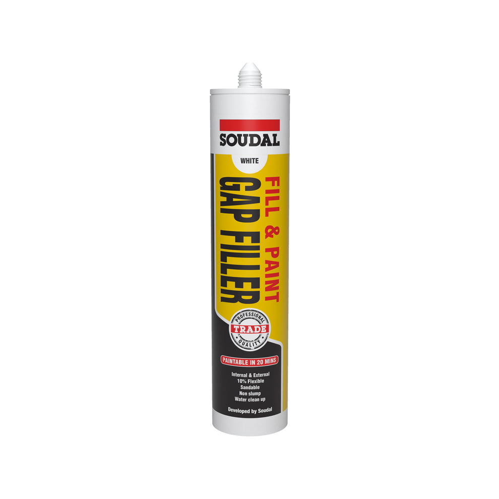 Soudal Gap Filler (Fill & Paint) – My Paint & Co